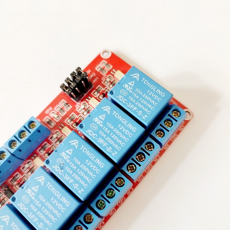 Module Relay 8 kênh 12V-220V 10A cách ly quang Linh Kiện 888