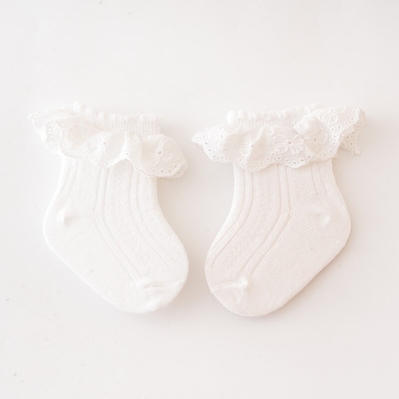 Tất trắng công chúa đáng yêu cho bé gái DAISY kids