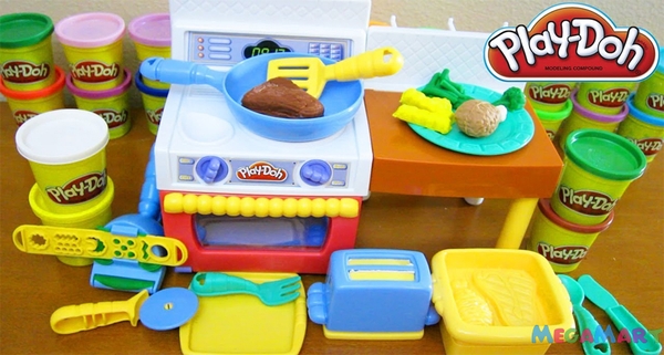 6 bộ đồ chơi nấu ăn cho bé gái của thương hiệu Play-Doh