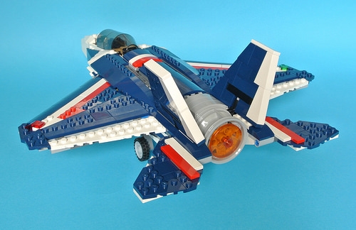 Lego Creator 31039 - Máy Bay Phản Lực Màu Xanh
