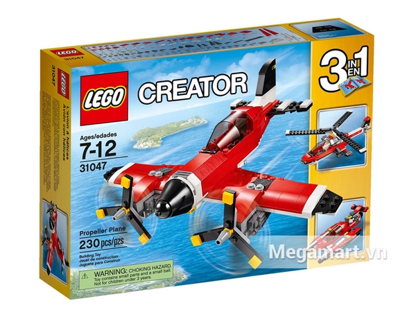 Bộ đồ chơi Lego Creator 31047 - Máy Bay Cánh Quạt