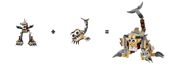 Lego Mixels 41522 - Sinh Vật SCORPI