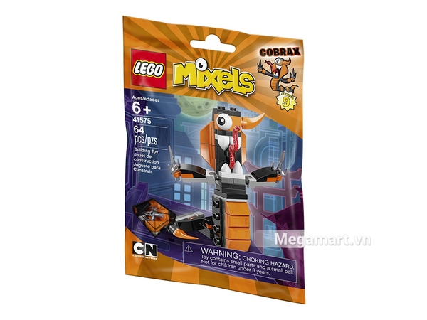 Đồ chơi Lego Mixels 41575 - Ninja mãng xà Cobrax