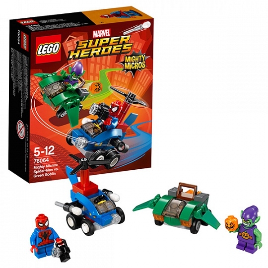 Lego Super Heroes 76064 - Người Nhện Đại Chiến Green Goblin