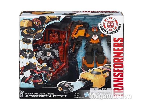 Transformer Robot vũ khí hủy diệt Drift W Jets Torm