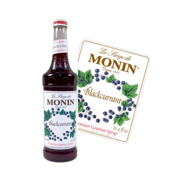 Siro Monin Blackcurrant 700ml - Beemart