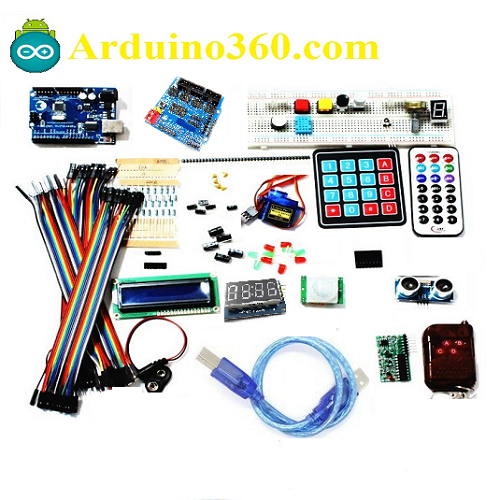 Bộ Học Tập Arduino Cơ bản|Tự học arduino |DIENTU360.COM Điện Tử 360(E360)