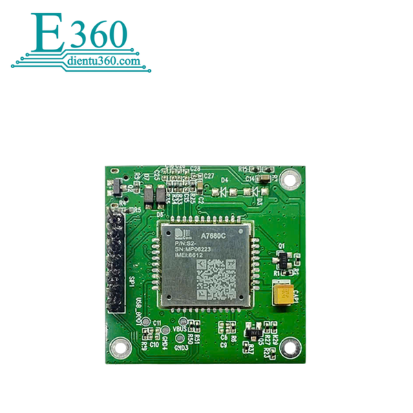Module SIM A7680C 4G LTE Hỗ Trợ GNSS, SMS, Gọi Điện Điện Tử 360(E360)