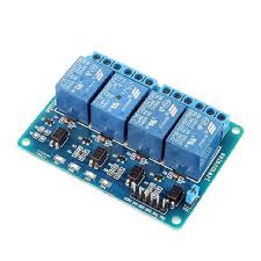 Module Relay 4 Kênh 5V-220VAC/10A Điện Tử 360(E360)