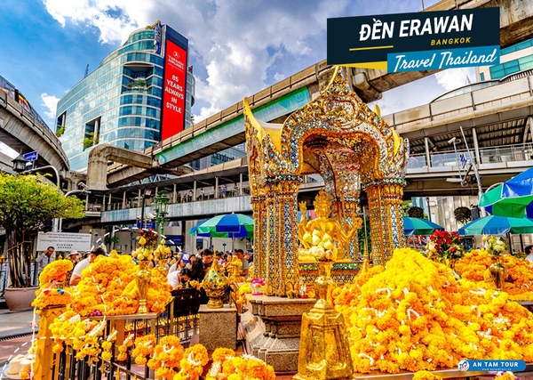 Đền Erawan - Trốn linh thiêng giữa lòng thủ đô Bangkok Thái Lan ...