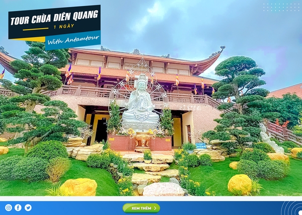 Du Lịch Chùa Diên Quang - Chùa Phật Tích - Chùa Bút Tháp | Antamtour.vn