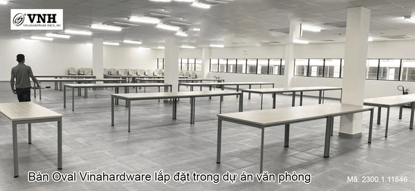 Bàn tháo ráp oval, sơn tĩnh điện - Nhà sản xuất VINAHARDWARE | vinahardware