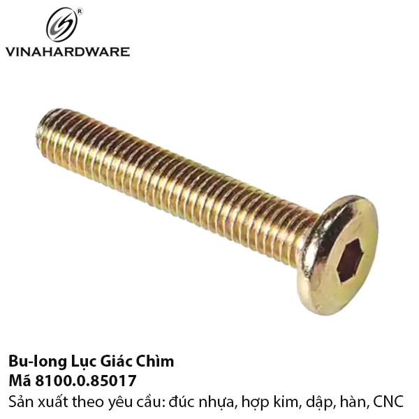 Phân Tích Bu-lông Button Head Zn Vàng 8100.0.85017 | vinahardware