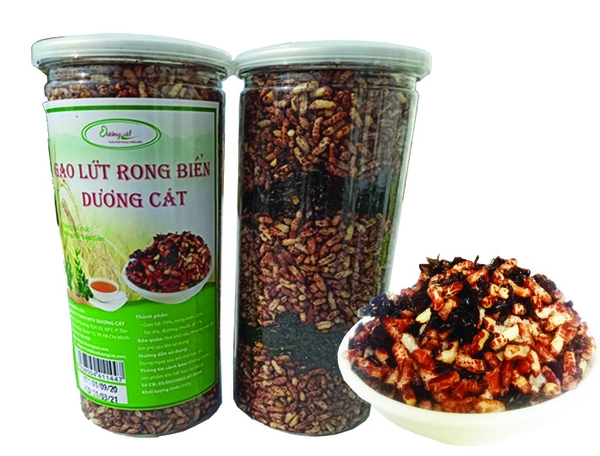Bột Gạo Lứt - Mè Đen (Có Đường Cỏ Ngọt)