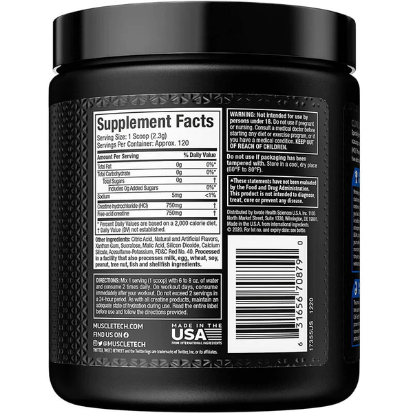 MuscleTech CELL TECH Creactor, 120 Servings - Giá Tốt - GymStore