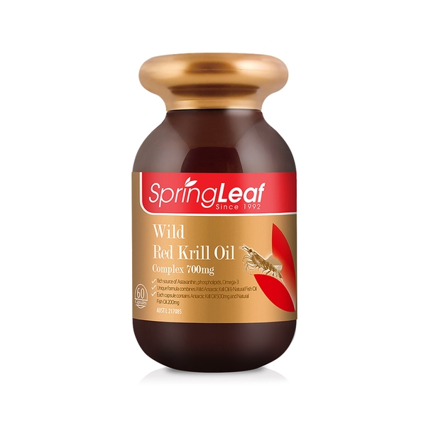 Dầu Nhuyễn Thể Springleaf Wild Red Krill Oil - Giá Tốt