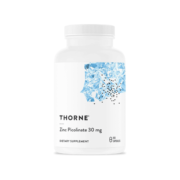 Thorne Zinc Picolinate 30mg (180 Viên) - Hấp Thu Tốt