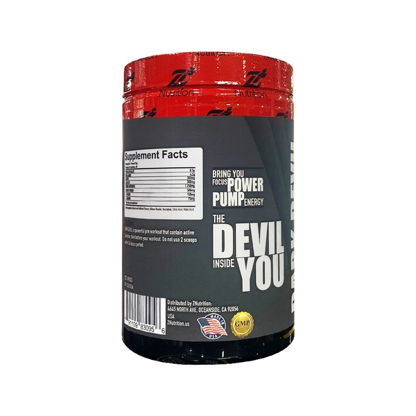 Dark Devil - Pre Workout mạnh nhất của Z-Nutrition - Giá TỐT