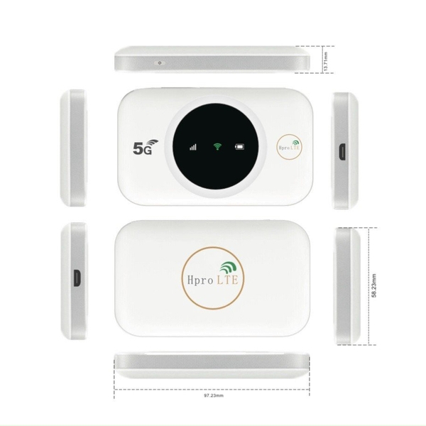 Phát wifi từ sim 4G LTE Hpro H191 sóng cực mạnh - Hỗ trợ vừa sạc vừa ...