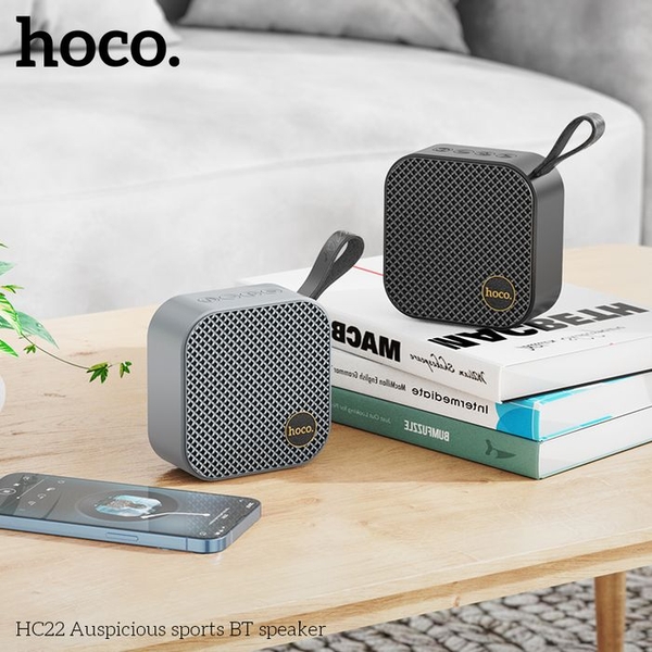 Loa Bluetooth đa năng Hoco HC22 Auspicious sports Wireless V5.2, pin 4H ...