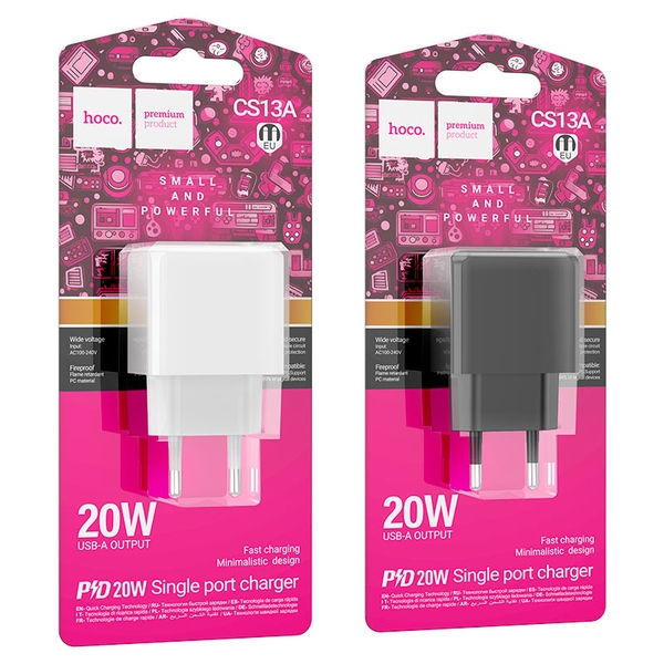 Cốc sạc nhanh Hoco CS13 / CS13A hỗ trợ Type-C PD20W Nhất Tín Computer