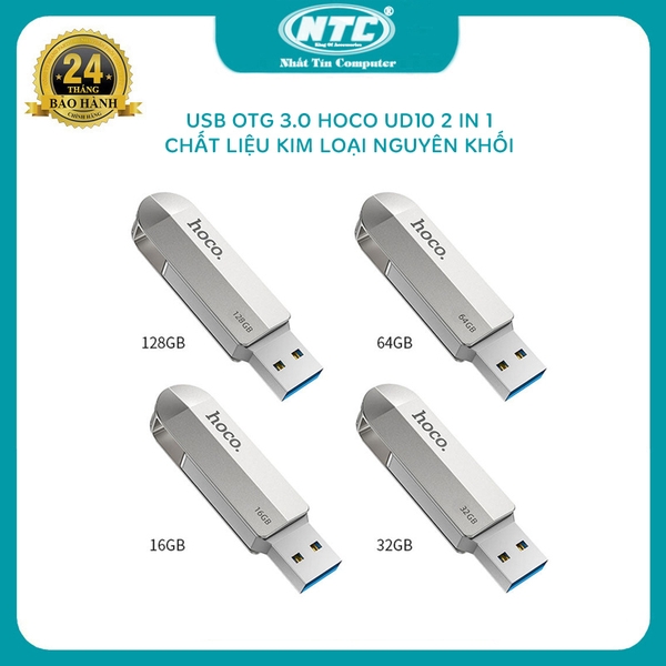 USB OTG 3.0 Hoco UD10 2in1 16GB / 32GB / 64GB / 128GB cổng TypeC và USB ...