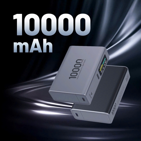 Pin dự phòng mini PHANTOM P56 10000mAh Cell pin Li-on 21700, TypeC PD ...