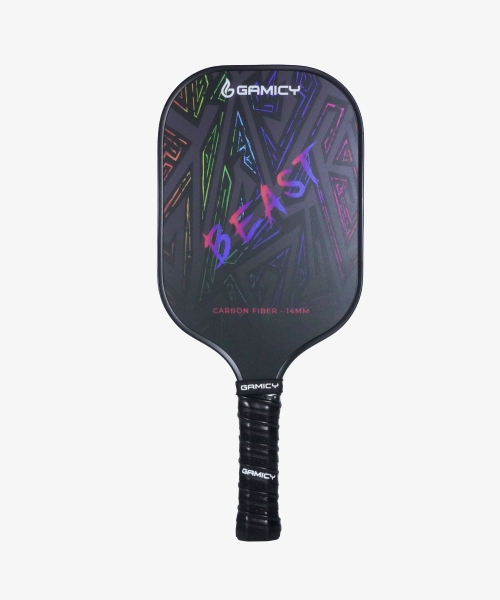 Vợt Pickleball Gamicy Beast 14mm - Màu Đen