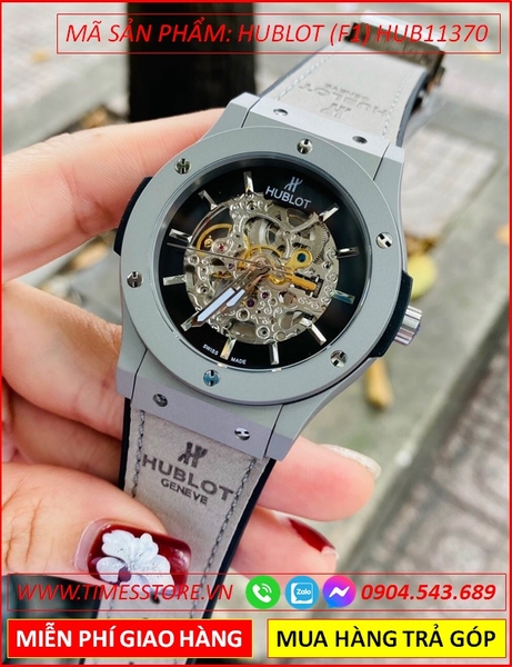 Wow Đẹp quá ️Đồng Hồ Nam Hublot F1 Automatic Lộ Cơ