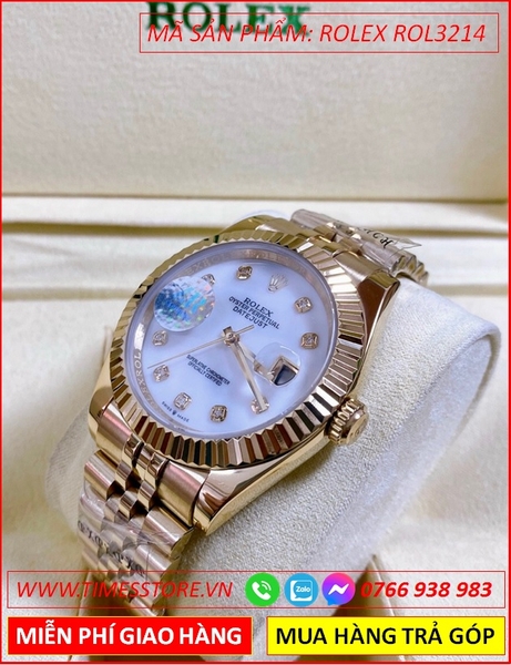 Wow Đẹp quá ️Đồng Hồ Nam Rolex F1 Dây Vàng Gold