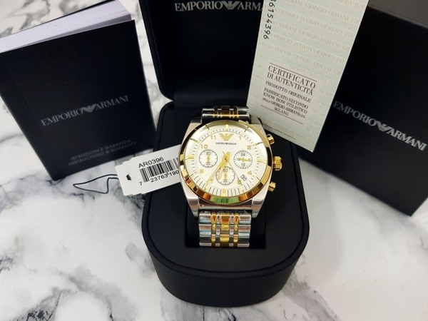 ️Đồng Hồ Emporio Armani Cặp Đôi AR0396 AR0380 ️