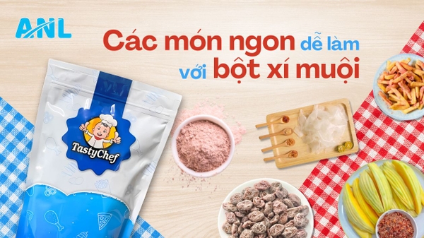 Các món ngon dễ làm với bột xí muội, gợi ý công thức cực đơn giản