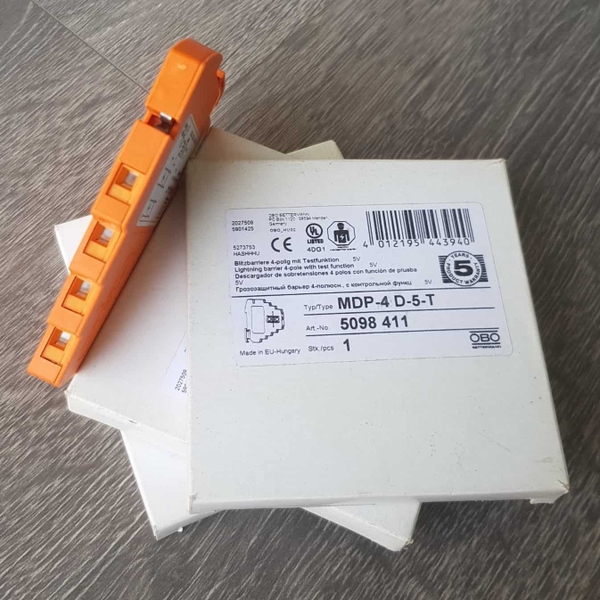 Thiết bị chống sét đường tín hiệu OBO MDP-4 D-5-T
