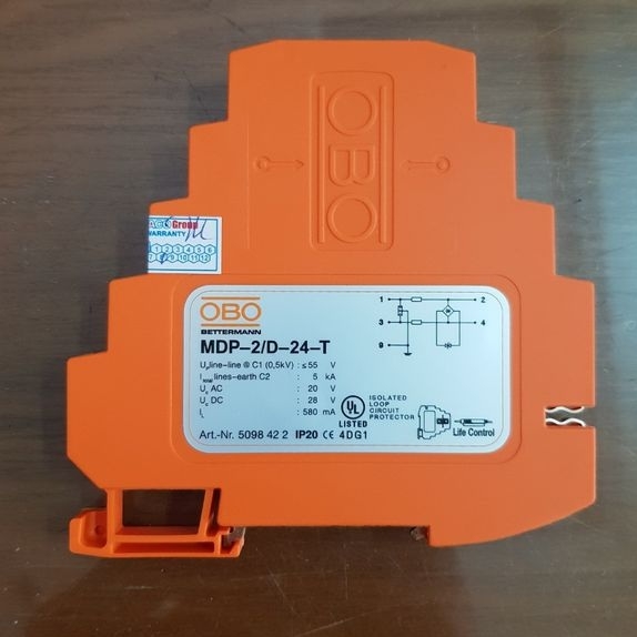 Thiết bị chống sét đường tín hiệu OBO MDP-2 D-24-T