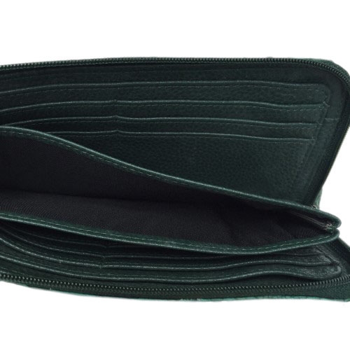 Python Skin Wallet Green - Balomoi.com