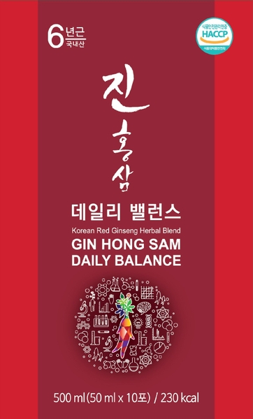 Thực phẩm bổ sung GIN HONG SAM DAILY BALANCE - Hồng sâm Hàn Quốc nhập ...
