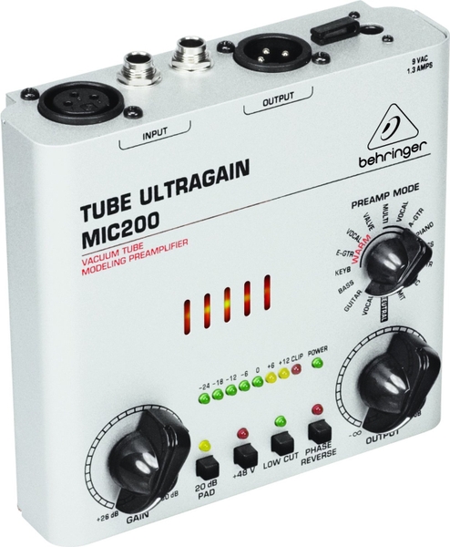 Behringer Preamp Tube ULTRAGAIN MIC200 – Thietbigiaitri.net