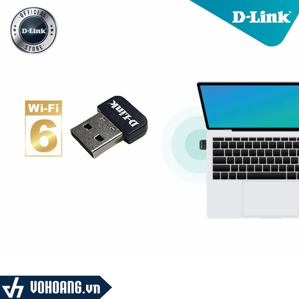 D-LINK DWA-X300 Nano | USB Thu WiFi6 AX300 Băng Tần 2.4Ghz Cho Máy Tính ...