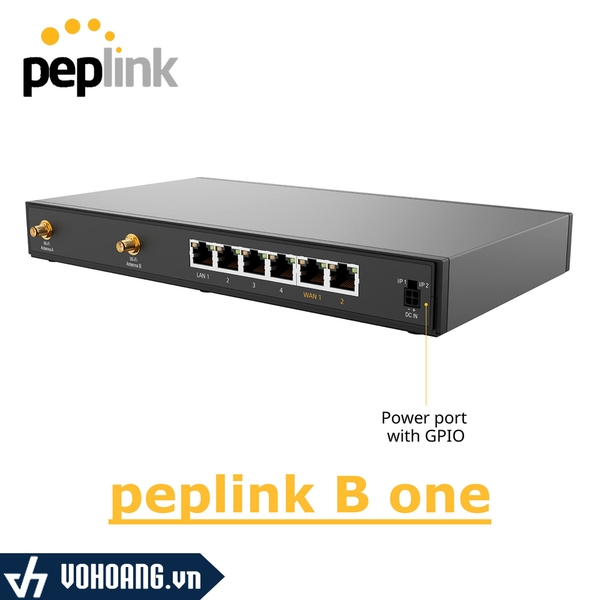 Peplink B One | Router Cân Bằng Tải 2 WAN Tích Hợp WiFi6 Dành Cho Doanh ...