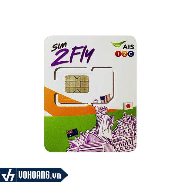 Sim 4G AIS 2FLY Sử Dụng Được Tại 24 Nước Châu Á - Australia| 6GB - 10 ...