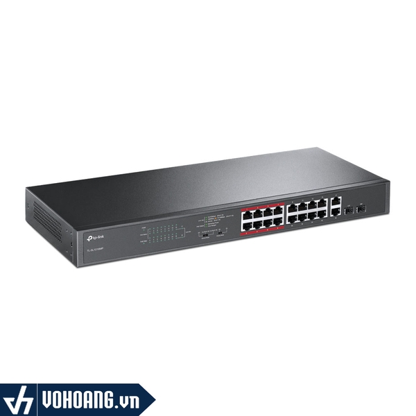 TP-Link TL-SL1218MP | Switch/Hub 16 Port PoE+ Giải Pháp Cấp Nguồn ...