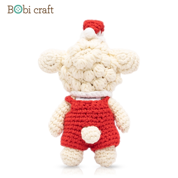 Thú bông len Bobicraft - Cừu Barbra Nhí - Noel - Đồ chơi an toàn Quà ...