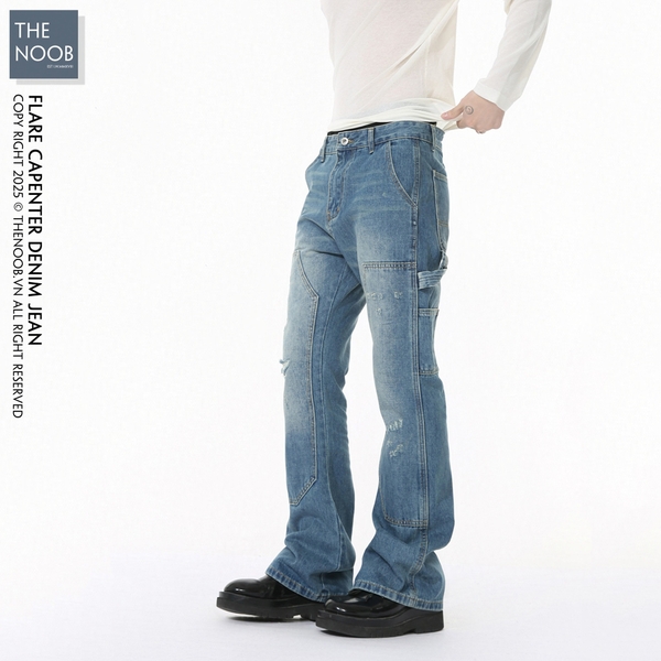 M.Jean - Quần Jean Carpenter Ống Flare - 2025QB10 THE NOOB