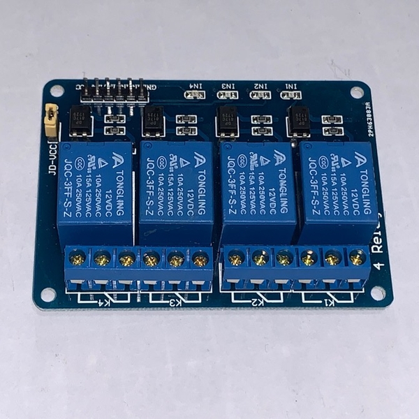 Module Relay cách ly 4 kênh 12V | Giải Pháp Chung