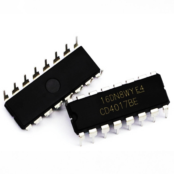 IC số 4017 chân cắm CD4017BE CD4017 | Giải Pháp Chung