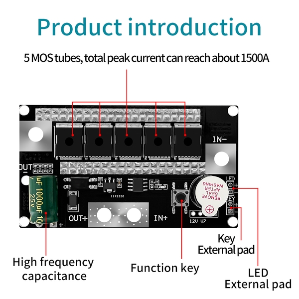 Mạch hàn điểm chập cell pin | Giải Pháp Chung