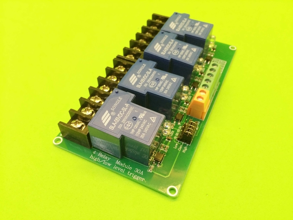 Module Relay 4 kênh 5V 30A | Giải Pháp Chung