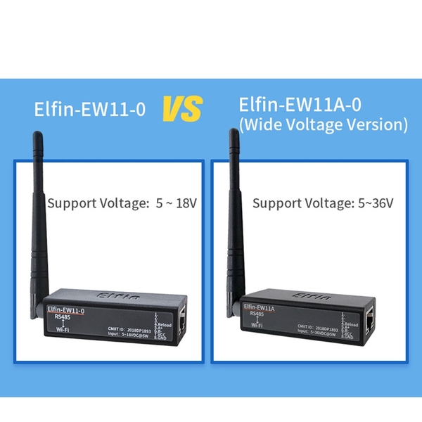 Thiết Bị Kết Nối Mạng Không Dây elfin-EW11A -0 TPC IP RJ45 RS485 | Giải ...
