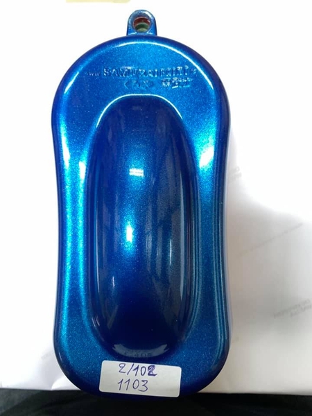 Mkl _ Chai Sơn Xịt Sơn Xe Máy Samurai 1103 Màu Xanh Ánh Kim Tuyến Honda ...