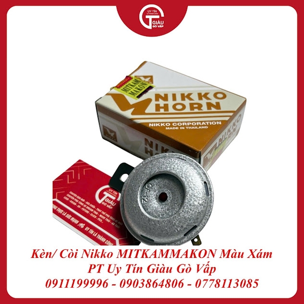 Kèn/ Còi Nikko MITKAMMAKON Màu Xám | Giàu Gò Vấp – https ...